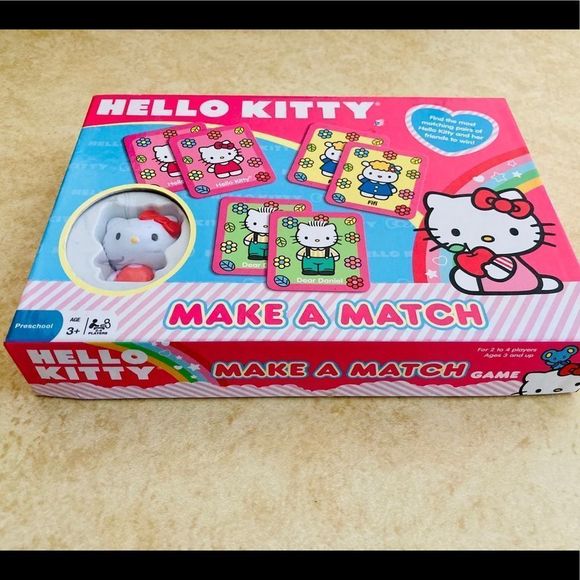 Hello Kitty | Toys | Hello Kitty Make A Match Game | Poshmark